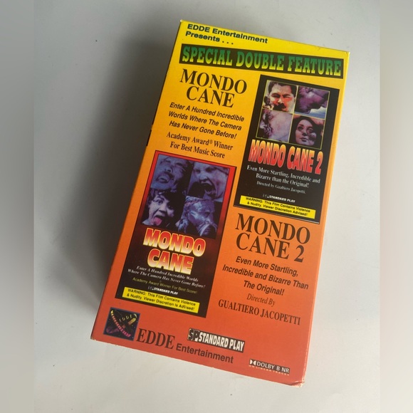 Media | Mondo Cane Mondo Cane 2 Double Feature On Vhs | Poshmark